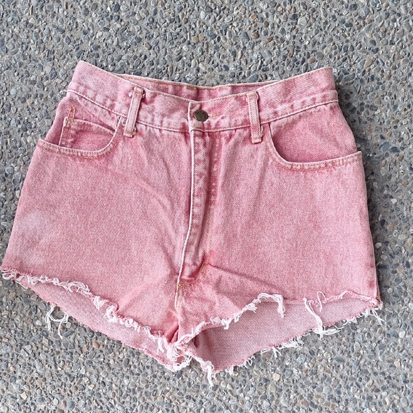 Paris Blues | Shorts | Vintage 9s Paris Blues Red Daisy Duke High ...